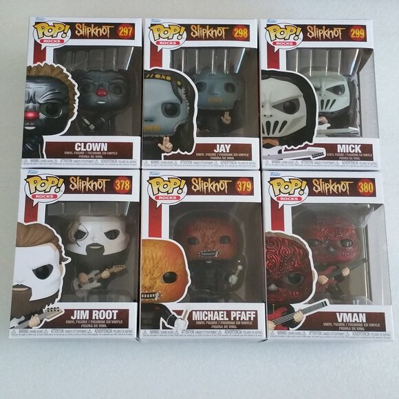 Funko | Toys | Slipknot Bundle Of 6 | Poshmark
